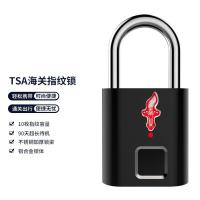 China Hot Selling Durable Biometric 10 Fingerprints TSA Smart Fingerprint Padlock Custom Luggage Security with Travel Luggage for sale
