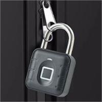 China IP67 Waterproof Zinc Alloy ABS Keyless Smart Fingerprint Lock 304 Stainless Steel Shackle School Locker Use High Security RARLUX for sale