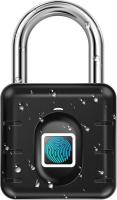 China IP67 Waterproof Zinc Alloy ABS Keyless Smart Fingerprint Lock 304 Stainless Steel Shackle School Locker Use High Security RARLUX for sale