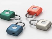 China Factory Selling Mini IP65 Smart Finger Print Padlock Travel Luggage Suitcase Security Door Locks Smart Electronic Padlock for sale