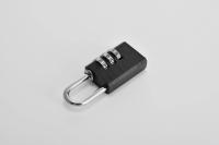 China Custom Logo RARLUX Anti-Theft High Safety 3-Digit Password Lock Durable Luggage Padlocks 4 Codes Solid Aluminum Combination Lock for sale