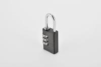 China Custom Logo RARLUX Anti-Theft High Safety 3-Digit Password Lock Durable Luggage Padlocks 4 Codes Solid Aluminum Combination Lock for sale