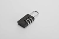 China Custom Logo RARLUX Anti-Theft High Safety 3-Digit Password Lock Durable Luggage Padlocks 4 Codes Solid Aluminum Combination Lock for sale