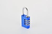 China Custom Logo Anti-Theft 3-Digit Password Combination Padlock Gym Use Durable High Safety Solid Aluminum 60mm Model 213 4 Code for sale