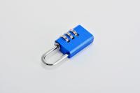 China Custom Logo Anti-Theft 3-Digit Password Combination Padlock Gym Use Durable High Safety Solid Aluminum 60mm Model 213 4 Code for sale