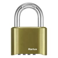 China Rarlux 52mm Heavy Duty 4 Digit Code Combination Lock Zinc Alloy Outdoor Gym Locker Padlock with Hardened Shackle Model 910 China for sale