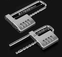 China Rarlux Cross-border Outdoor Retractable Zinc Alloy Cabinet Door Combination Padlock Multi-speed Adjustable Four-digit Code Model for sale