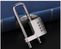 China Rarlux Cross-border Outdoor Retractable Zinc Alloy Cabinet Door Combination Padlock Multi-speed Adjustable Four-digit Code Model for sale