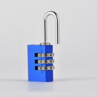 China Durable 3-Digit Password Aluminum Combination Padlock Safe Lock and Code Passcode Digital Candados Type Passcode Lock for sale