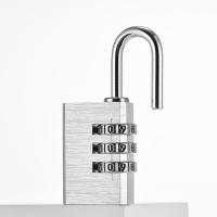 China Durable 3-Digit Password Aluminum Combination Padlock Safe Lock and Code Passcode Digital Candados Type Passcode Lock for sale