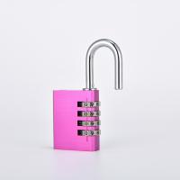 China 28MM 4-Digit Password Combination Padlock Chrome Plated Aluminum Double Blister RARLUX AM Model for sale