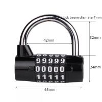 China 5-digit Code Security Password Zinc Alloy Combination Padlock for Gym Toolbox Cabinet-RARLUX L05 Model Eco-Friendly & Durable for sale