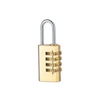 China Rarlux 4 Digits Password  Luggage Bag Copper Tsa Padlock Code Padlock Brass Combination Padlock for sale