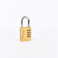 China Rarlux 4 Digits  Brass Tsa Padlock Luggage Bag Copper Code Combination Padlock for sale