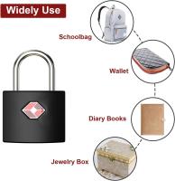 China TSA Brass Luggage Locks with Keys Anti-Theft Padlock RARLUX Model TSA9020 for Suitcases Gym Lockers Laptop Bags Travel Etc for sale