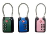 China Rarlux TSA Padlock Anti-Theft Durable High Safety Zinc Alloy Luggage Suitcase Key & Password Combination Padlock for sale