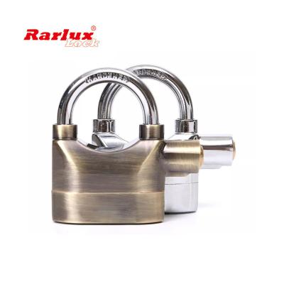 China 110dB Security Anti-Theft Waterproof Zinc Alloy Motor Bicycle Lock Siren Safety Alarm Padlock Heat Treated Anti-Cut Shackle for for sale