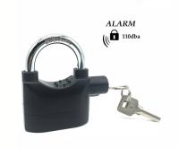 China High Quality Aluminum Siren Alarm Padlock 110db with Door for sale