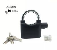 China High Quality Aluminum Siren Alarm Padlock 110db with Door for sale