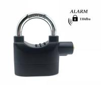China High Quality Aluminum Siren Alarm Padlock 110db with Door for sale