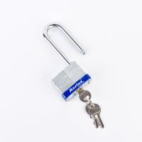 China Steel Laminated Keyed Padlock with 2 Brass Keys Heavy Duty Weatherproof Outdoor Use Custom Logo for sale
