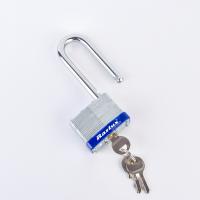 China Rarlux Manufacturer Wholesale Custom Anti-Cut Steel Industrial Safety Waterproof Blue Laminated Lock 3 Keys Custom Shackle for sale