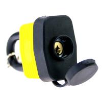 China Rarlux Top Security Steel Padlock Plastic Shell Cover Waterproof Laminated Padlock for sale