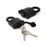 China Best Selling Rarlux Model 2325 8mm Durable Security Hardened Anti-Theft Iron Motorcycle Padlock Waterproof Key Unlock High for sale