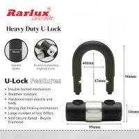 China Rarlux 8402 Heavy Duty U-Lock Bicycle Chain Lock with Key Anti-Theft Multi-Specifications for sale