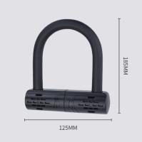 China New Wholesale Zinc Alloy Anti-Theft Key Lock for Bicycle Electric Motorcycle Portable Small Chain Lock for sale