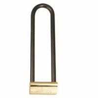 China Rarlux Durable Anti-Theft Motorcycle Iron Padlock U Lock Set with Key and Chain for sale