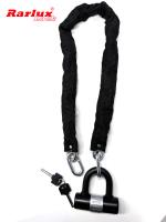 China Best Selling Rarlux 2050-E 100cm Zinc Plated Security Hardened Anti-Theft Motorcycle/Bicycle Chain Lock with Key Unlock for sale
