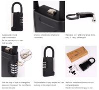 China Rarlux G5 Hot Selling Outdoor Security Password Lock Aluminum Alloy Safe Box Storage High Quality for sale