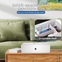 China Key Storage Fingerprint Password Box Storage Box Watch Jewelry Box Cosmetics Key ID Privacy Desktop Finger Print Padlock for sale