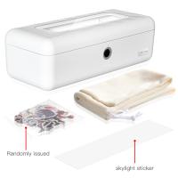 China Key Storage Desktop Box Fingerprint Lock Children Students Multi-functional Plastic Pencil Case Patent for sale