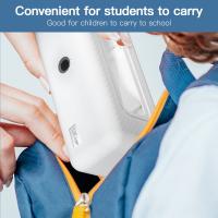 China Key Storage Desktop Box Fingerprint Lock Children Students Multi-functional Plastic Pencil Case Patent for sale