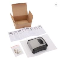 China Key Storage Outdoor 4 Digits Wall Mounted Combination Key Lock Box Key Lock Safe Box for sale