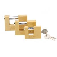 China Rarlux Heavy Duty Anti-Rust Brass Rectangular Copper Padlock 70mm 90mm Waterproof Key Top Security Model WB Zhejiang China for sale