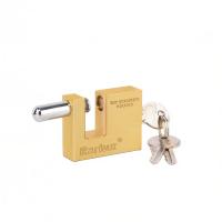 China Rarlux Heavy Duty Anti-Rust Brass Rectangular Copper Padlock 70mm 90mm Waterproof Key Top Security Model WB Zhejiang China for sale