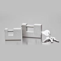 China WITH COMPUTER KEY STAINLESS STEEL RECTANGULAR PADLOCK for sale