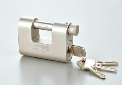 China HARDENED SOLID STEEL PADLOCK for sale