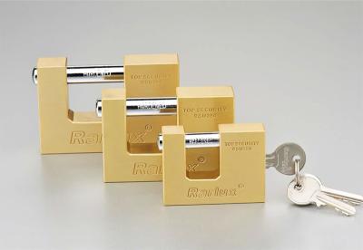 China BRASS RECTANGULAR PADLOCK for sale