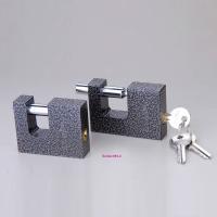 China PLASTIC PAINTED RECTANGULAR PADLOCK for sale