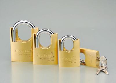 China SHACKLE PROTECTED BRASS PADLOCK for sale