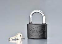 China OVAL TYPE IRON PADLOCK WITH BLACK SANDBLASTING COATING for sale