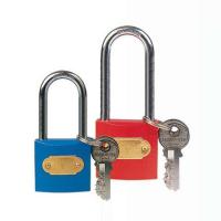 China COLORED PLASTIG SPRAYING IRON PADLOCK for sale