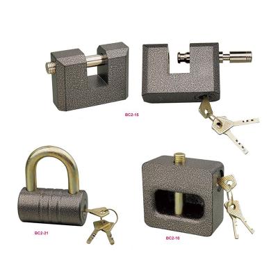 China RUSSIAN TYPE HEAVY STEEL DISC PADLOCK for sale