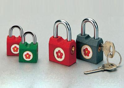 China SIDEOPENING COLORED IRON PADLOCK for sale