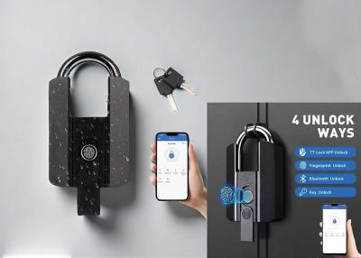China FINGERPRINT SMART PADLOCK for sale