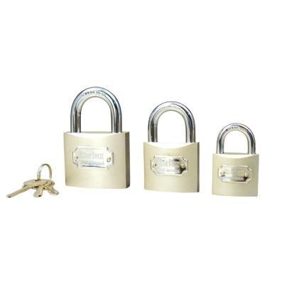 China NIGKEL PLATED IRON PADLOCK for sale